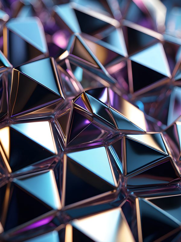 Metallic Geometric Abstract Texture - Impossible Images - Unique stock ...