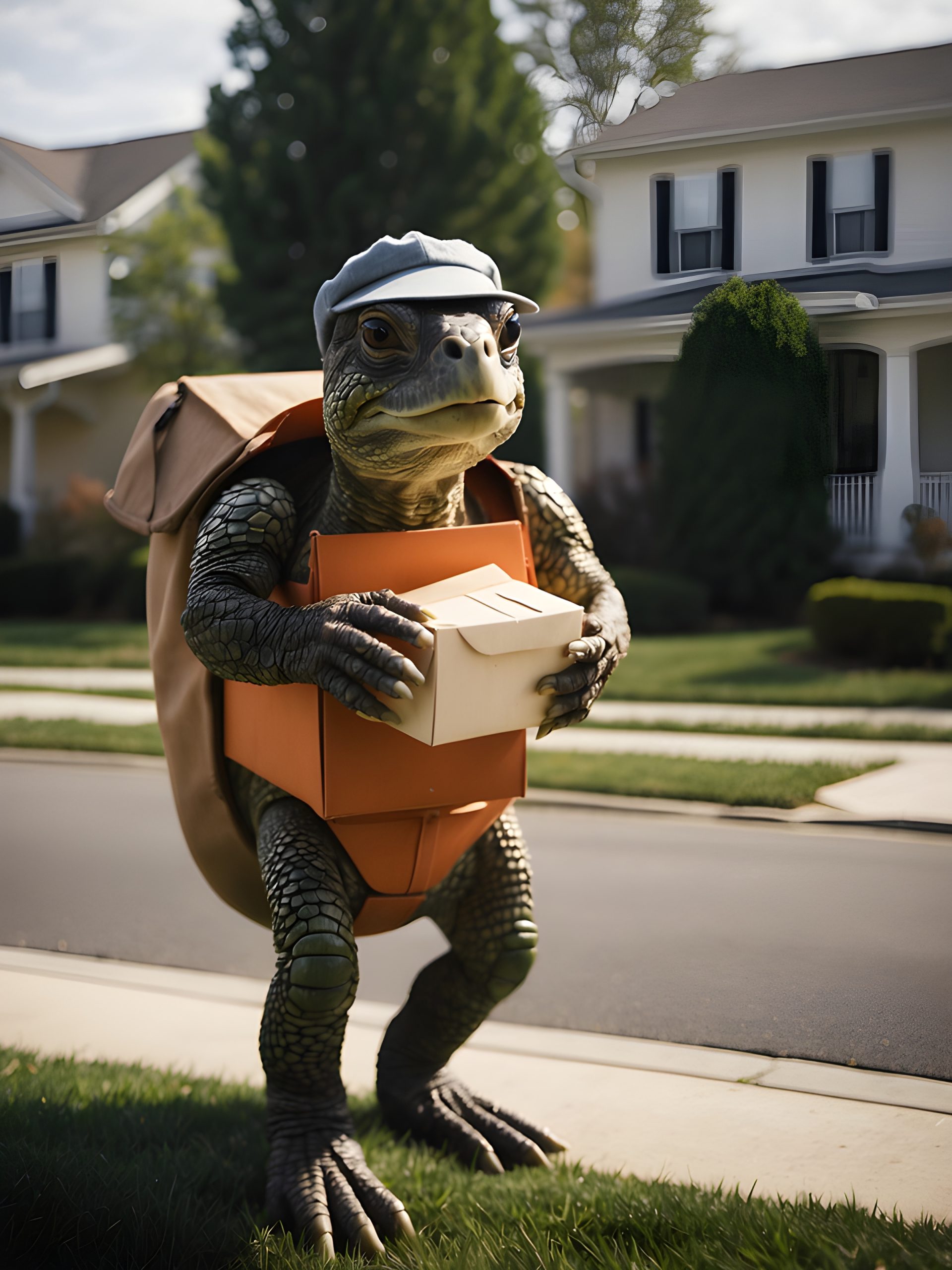 Turtle Mail Delivery Service - Impossible Images - Unique stock images ...