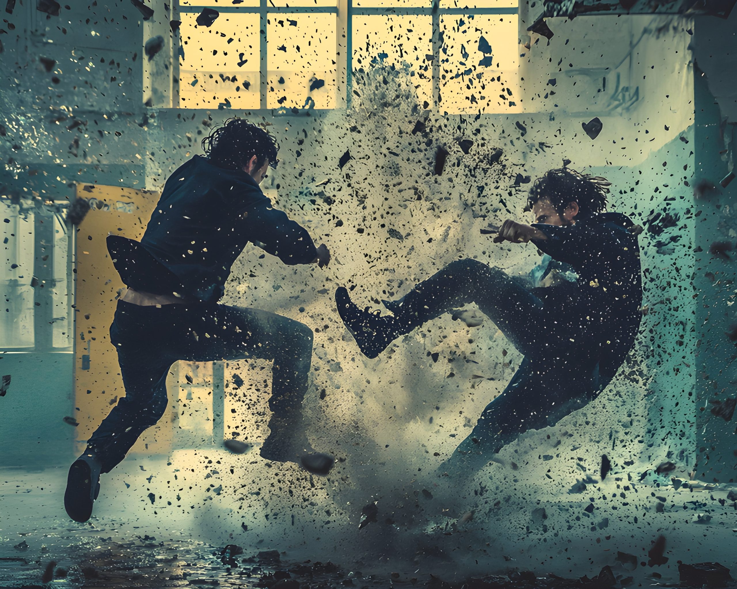 Demolition Duel Epic Showdown Concrete Combat Urban Brawl Dust & Fury ...