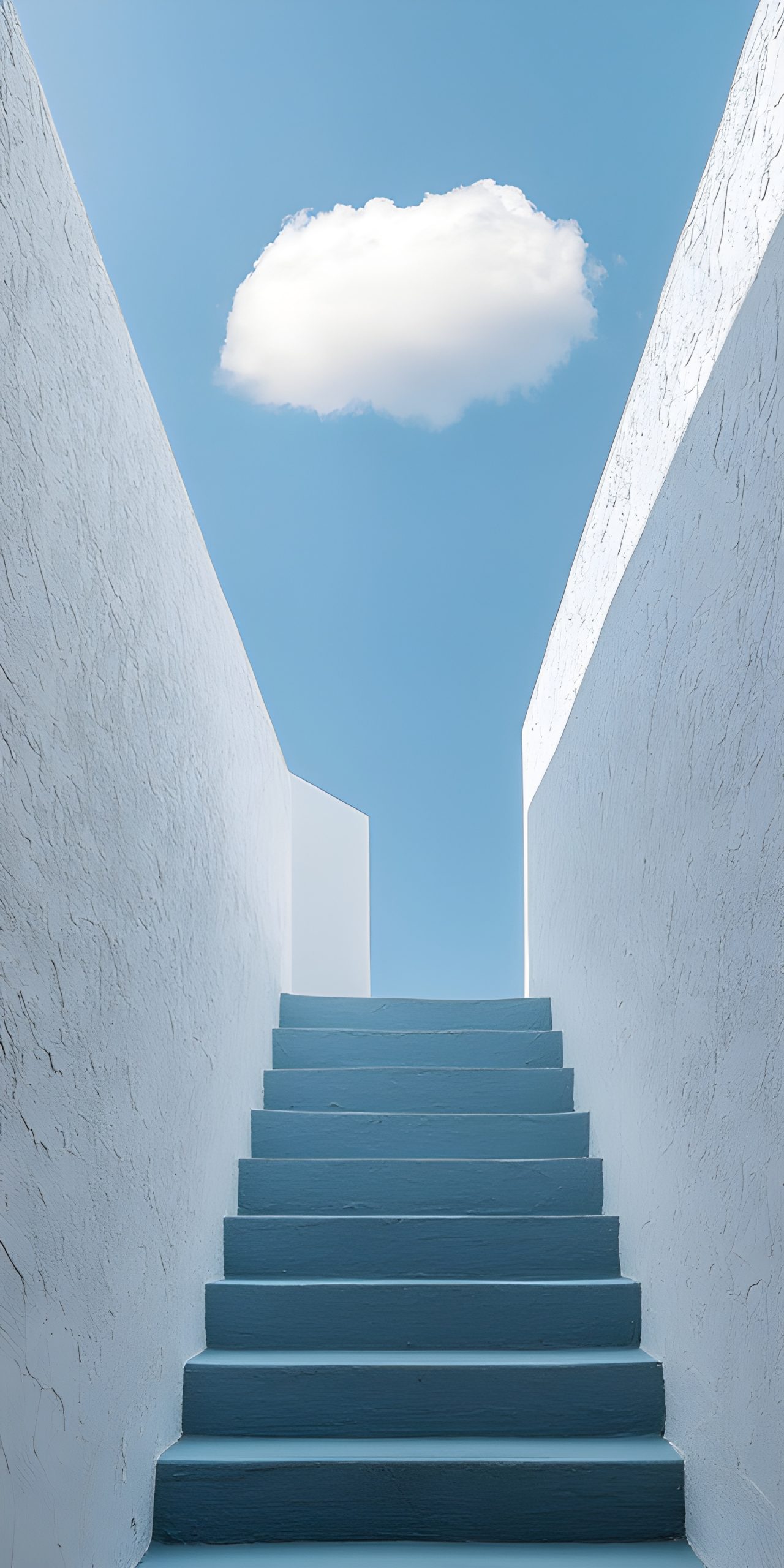 Blue Steps to the Sky - Impossible Images - Unique stock images for ...