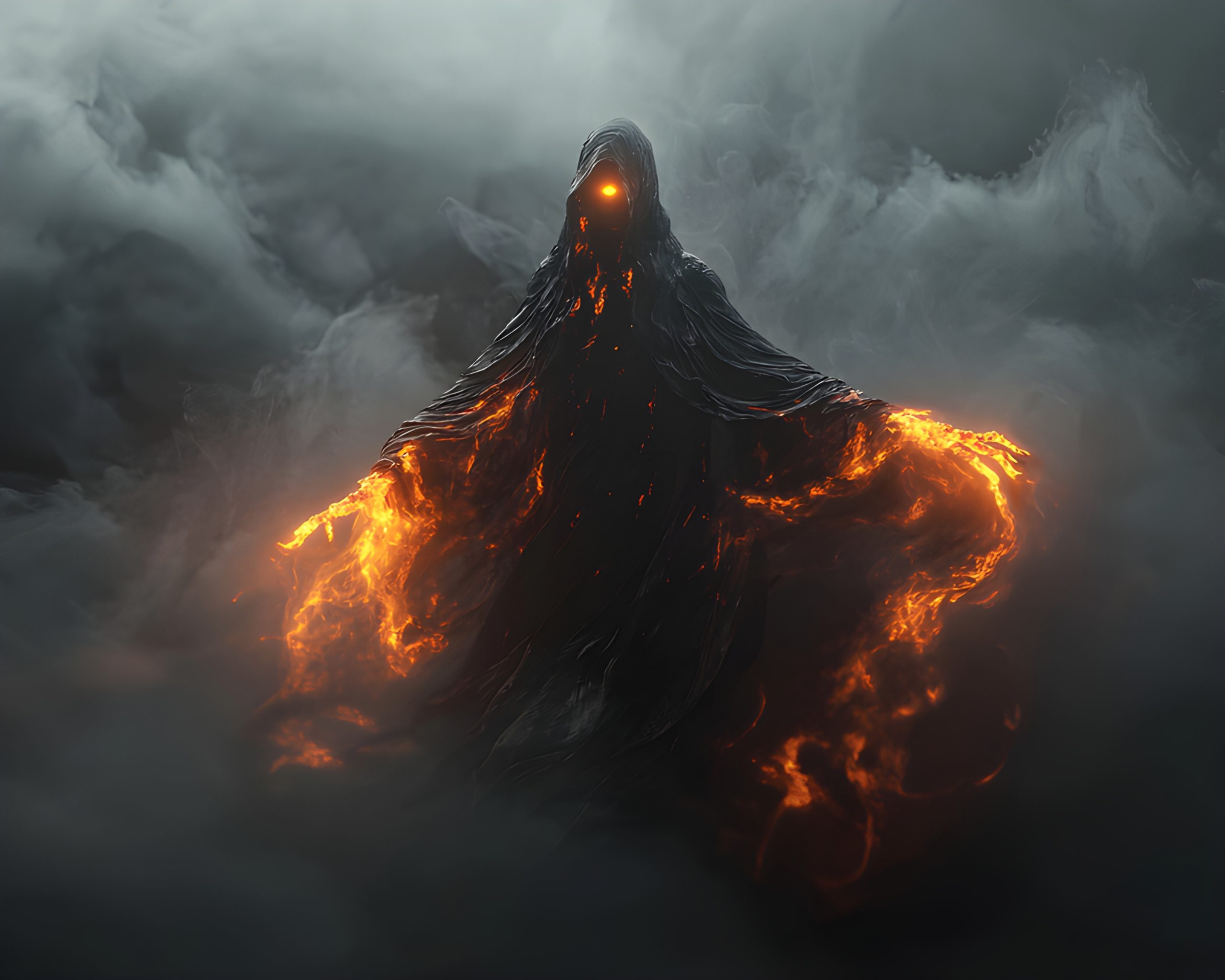Burning Obsidian Wraith - Impossible Images - Unique stock images for ...