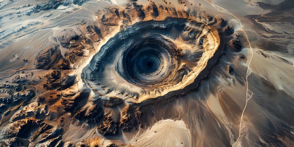Desert Vortex Aerial View - Impossible Images - Unique stock images for ...
