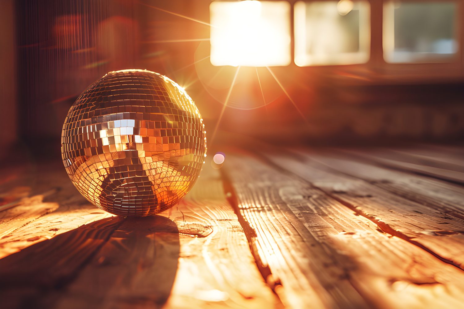 Disco Ball Sunset Glow - Impossible Images - Unique stock images for ...