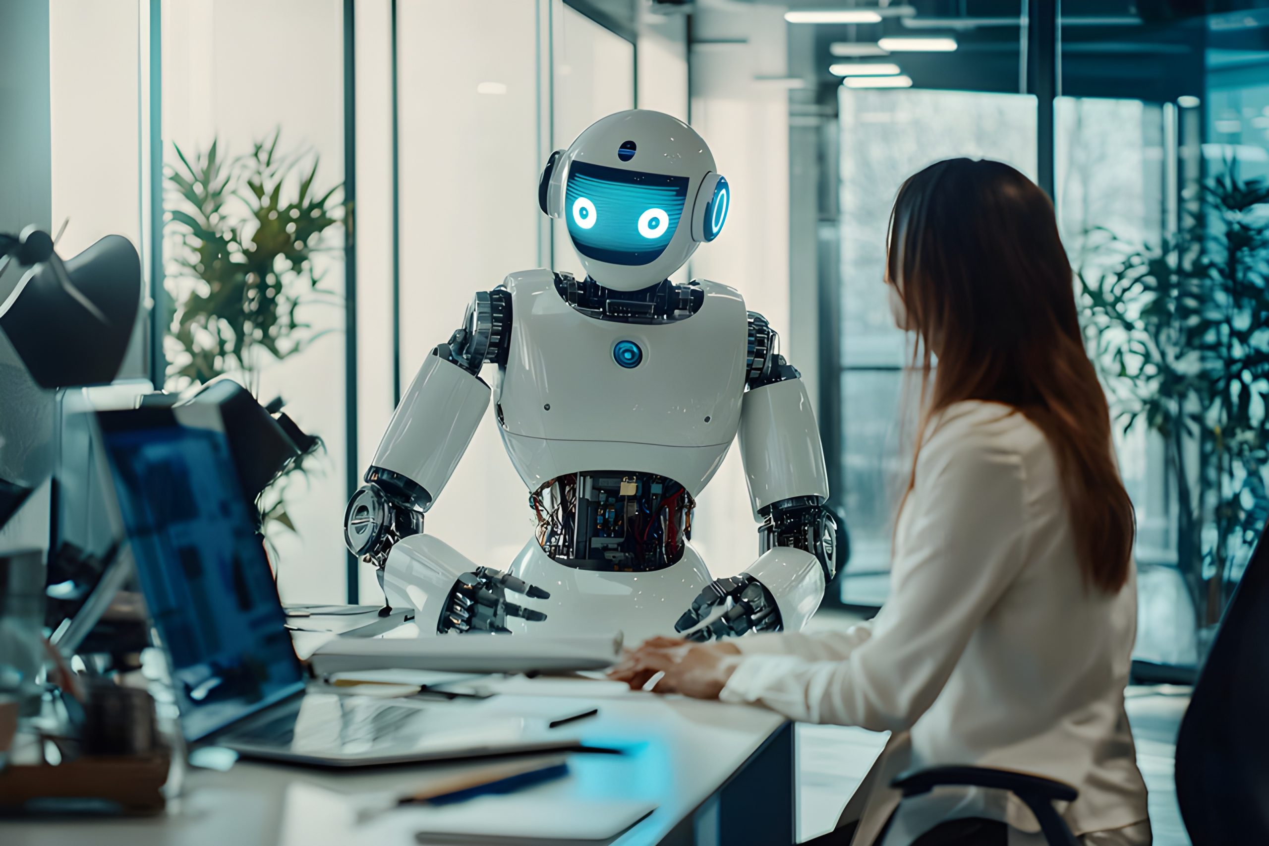 Human and Robot Collaboration - Impossible Images - Unique stock images ...