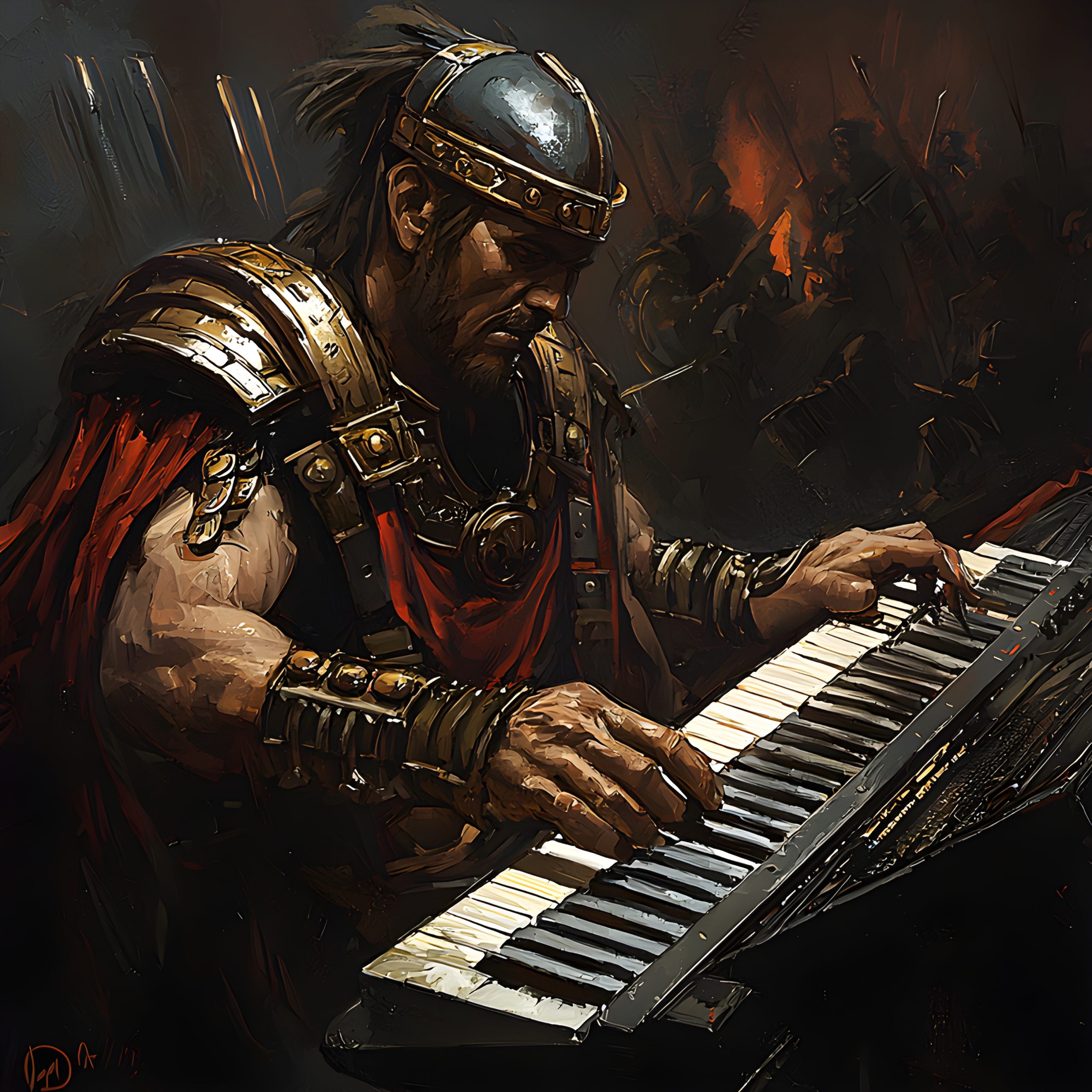 Barbarian Keyboard Warrior - Impossible Images - Unique stock images ...