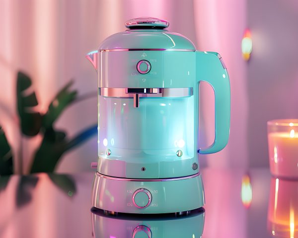 Pastel Green Retro Coffee Maker - Impossible Images - Unique stock ...