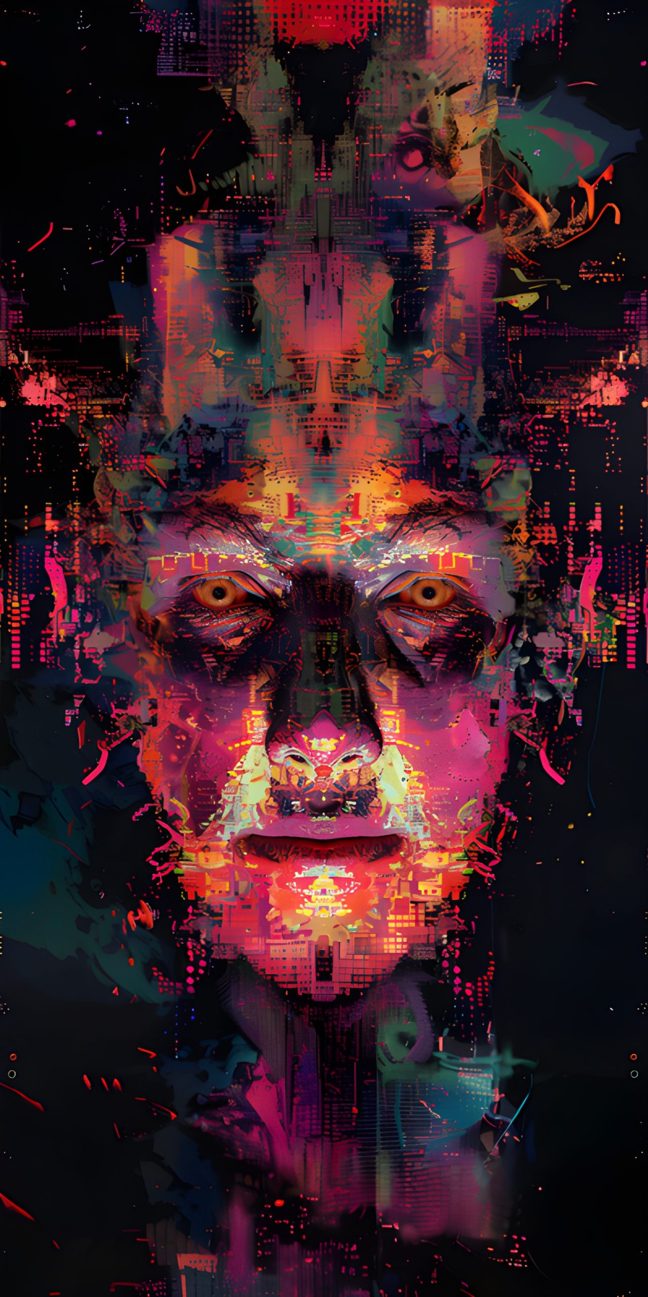 Digital Glitch Face - Impossible Images - Unique stock images for ...